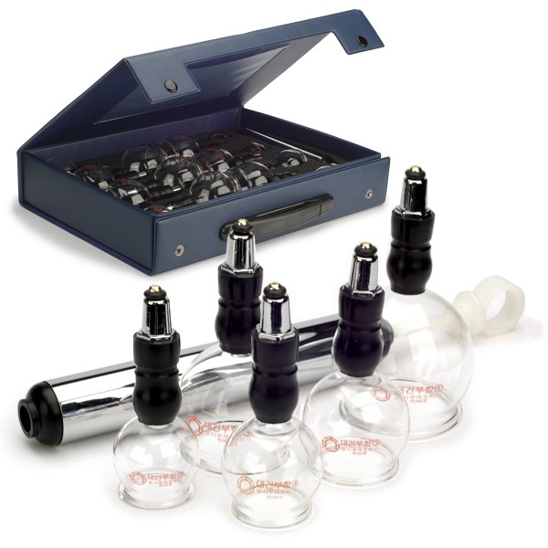 Korean Glass Cupping Set - 14pcs - Cupping Devices - Acupuncture