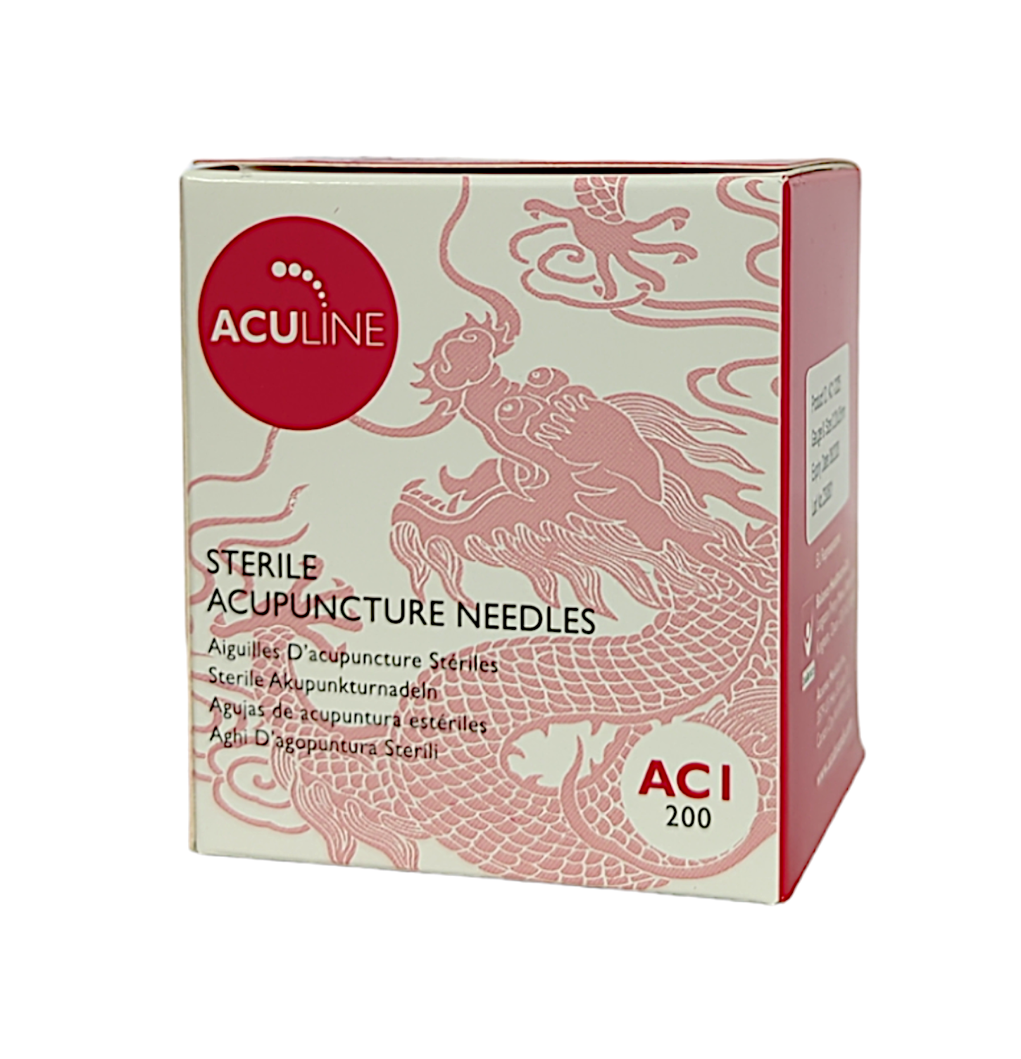 Aculine Copper Handle Needle (200 needles without guide tube) - Copper ...