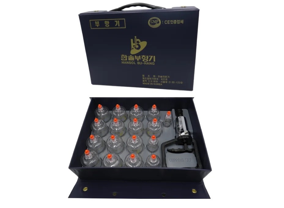 Hansol Hand Pump Plastic Cupping Set (17 cups) - Cupping Devices ...